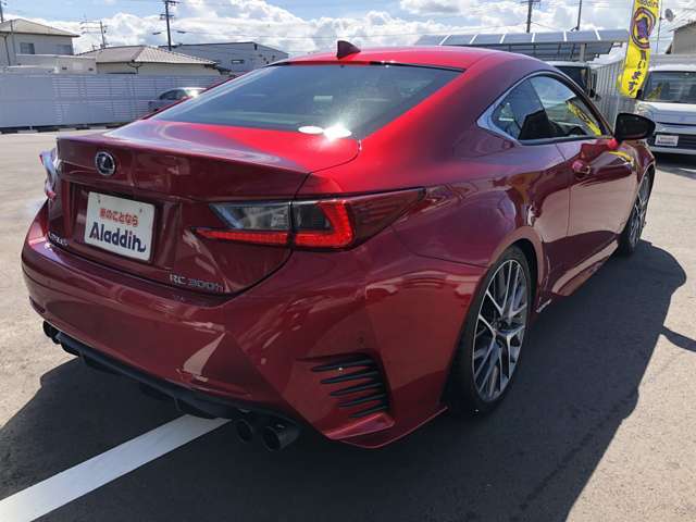 レクサス RC 300h Fスポーツ 2014年 7.8万キロ (福岡県) アラジン久留米南店 - carview!