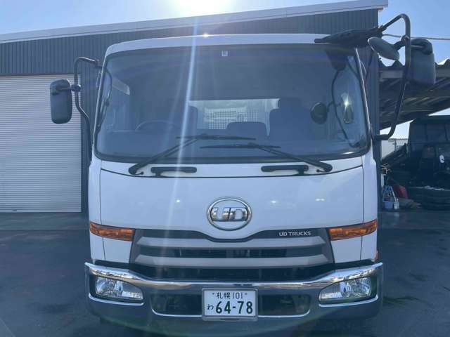 UDトラックス コンドル 3.55tダンプ 6速MT フル装備 コボレーン 2013年 6.9万キロ (北海道) （株）ナウトラックセンター - carview!