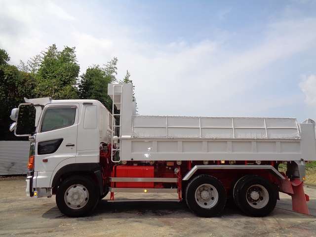 日野自動車 プロフィア (3076) 10tダンプ 極東 5.1m 2デフ F7MT 2009年 64.3万キロ (兵庫県) アクセルトラック - carview!