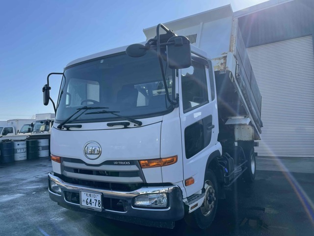 UDトラックス コンドル 3.55tダンプ 6速MT フル装備 コボレーン 2013年 6.9万キロ (北海道) （株）ナウトラックセンター - carview!