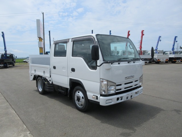 いすゞ エルフ 1.4t FFL Wキャブ 4WD 新明和 2014年 19.0万キロ (秋田県) （株）清水自動車能代南インター営業所 - carview!