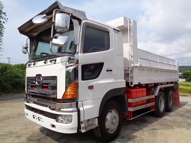 日野自動車 プロフィア (3076) 10tダンプ 極東 5.1m 2デフ F7MT 2009年 64.3万キロ (兵庫県) アクセルトラック - carview!