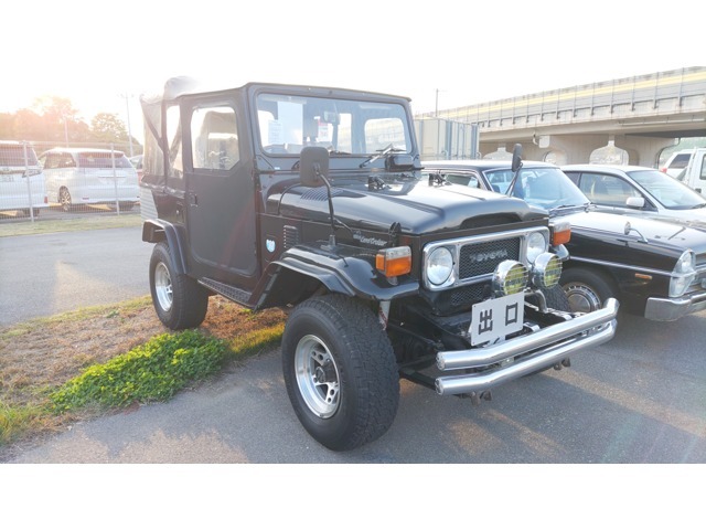 トヨタ ランドクルーザー40 幌 オープン 4WD 4MT 3.2L ディーゼル 1981年 13.1万キロ (岡山県) 山岡オート - carview!