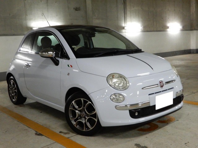 フィアット 500(チンクエチェント) 1.4 16V ラウンジ 2009年 6.5万キロ (東京都) Car-Bike - carview!