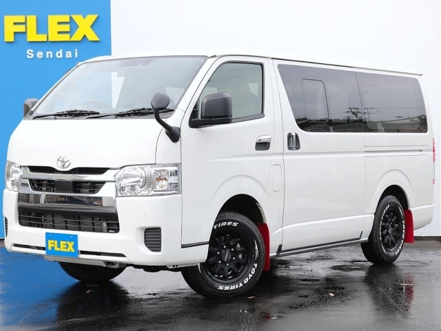 トヨタ ハイエースバン 2.8 DX ロング GLパッケージ ディーゼルターボ 4WD 2023年 1.5万キロ (宮城県) フレックスハイエース仙台店/フレックス株式会社 - carview!