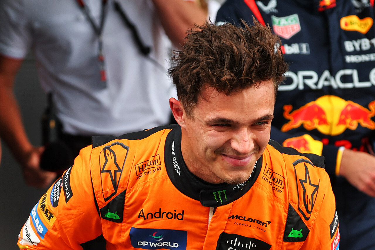 ランド・ノリスが0.02秒差で自身2度目のPP獲得。RBは揃って後方に沈む【予選レポート／F1第10戦】（AUTOSPORT web） | 自動車情報・ニュース - carview!