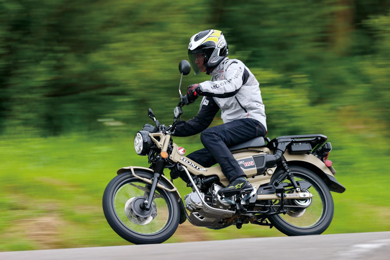 ホンダ「CT125・ハンターカブ」ストリートからオフロードまで走って分かったこと【試乗インプレ・車両解説】（2020年）（webオートバイ） | 自動車情報サイト【新車・中古車】 - carview!