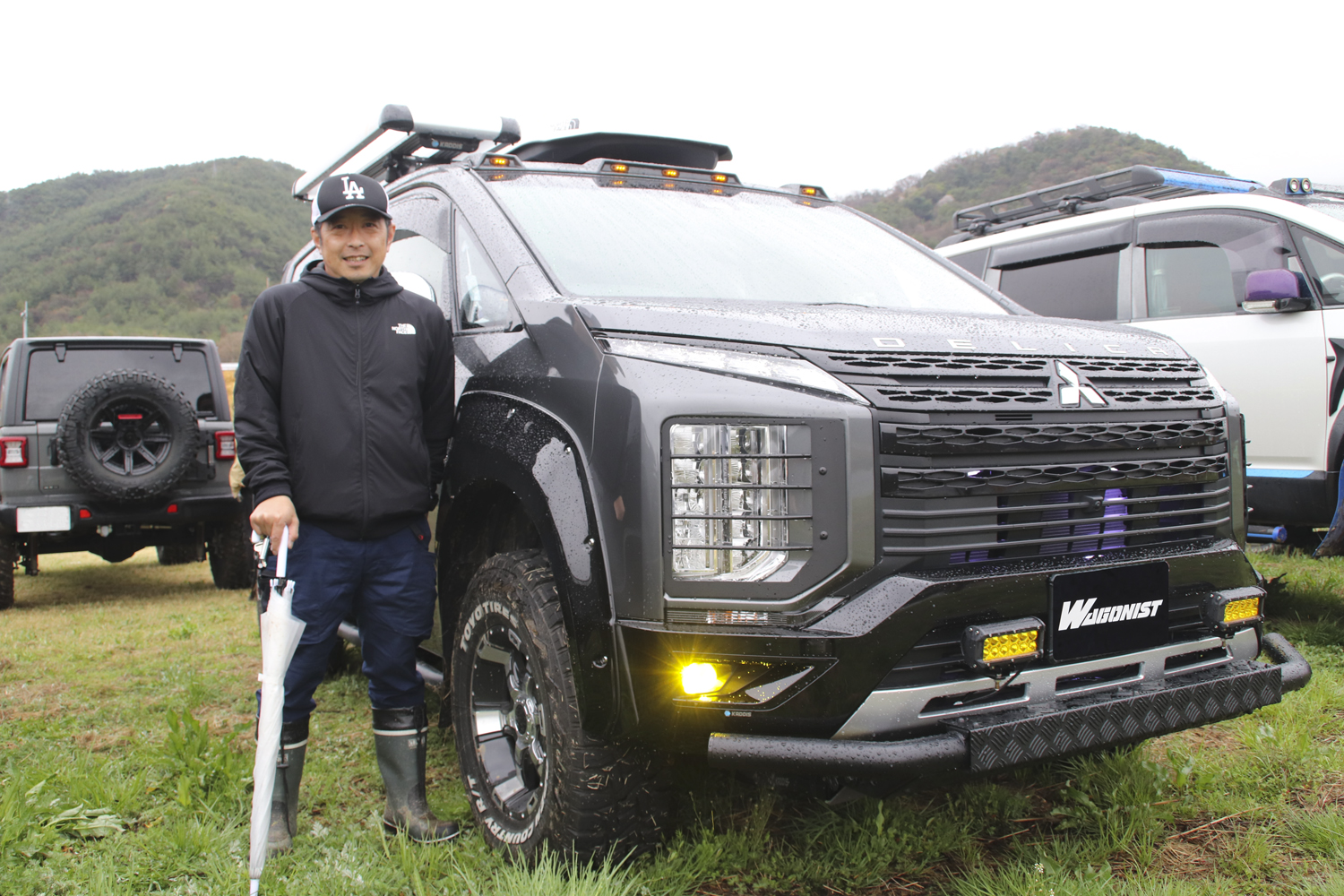 三菱「デリカD:5」前期から乗り換えて1年ちょっと。キャンプで活躍するカスタム完成しました！（Auto Messe Web） | 自動車情報・ニュース - carview!