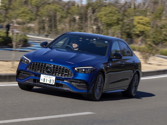 【試乗】 新型 メルセデスAMG C43 4マチック｜走り出しからパワーみなぎる！ AMGらしい“FRフィーリング”のハイパフォーマンスセダン（カーセンサー） | 自動車情報・ニュース ...