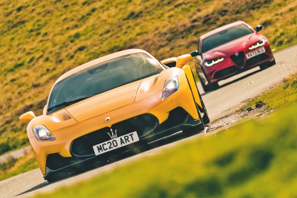 マセラティMC20 アルファ・ロメオ・ジュリア アルピーヌA110（2） 似通った個性が「共存する偶然」（AUTOCAR JAPAN）(ヘッドライン) | 自動車情報・ニュース - carview!