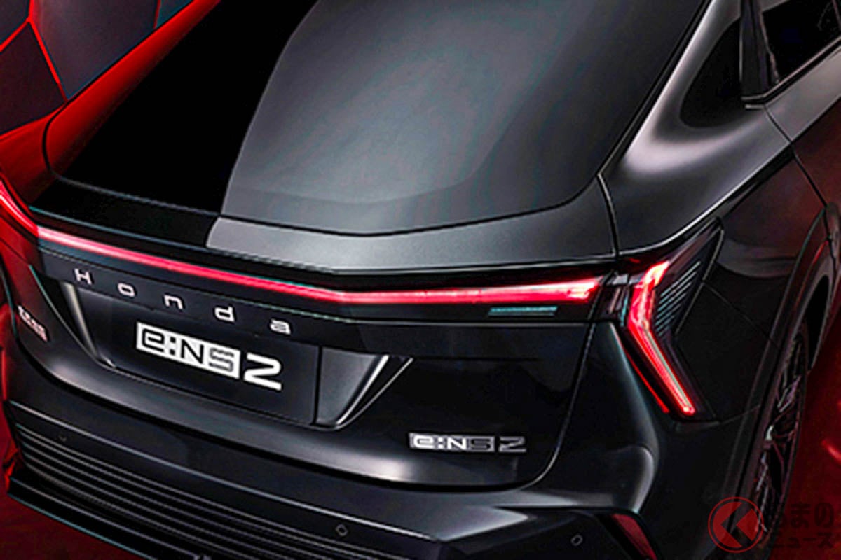 ホンダが「新型SUV」発表！ トヨタ「ハリアー」サイズの「“クーペ”ボディ」採用！ 斬新デザインがカッコイイ「e：NS2」中国で予約受付開始へ（くるまのニュース） | 自動車情報・ニュース ...