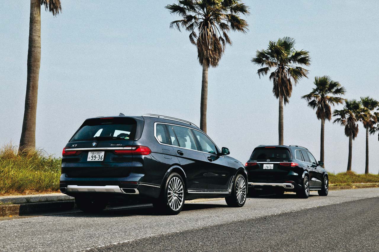 フラッグシップSUVの頂上対決！ BMW X7とメルセデス・ベンツ GLS を項目別に検証（GENROQ Web） | 自動車情報・ニュース - carview!