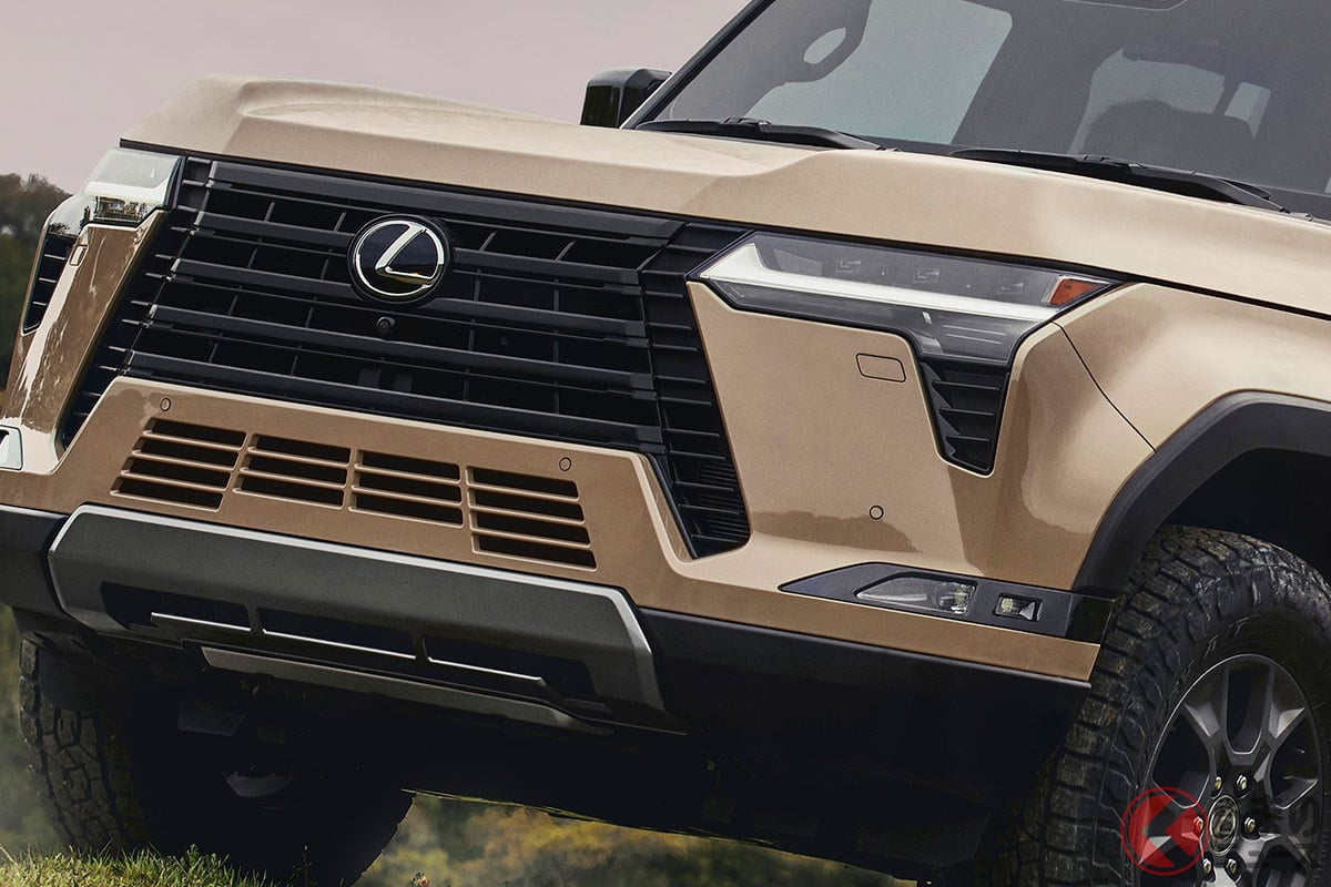 全長5m級！ レクサス高級カクカクSUV「GX」発売！ 頑丈ボディにV6ツインターボ搭載！ オフロード好き熱望の「新型四駆」どんなモデル？（くるまのニュース） | 自動車情報・ニュース ...