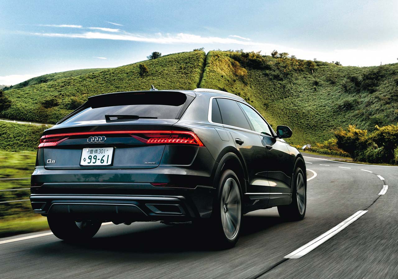 ラグジュアリーSUVクーペ、アウディ Q8が示す「新しい価値」【Playback GENROQ 2019】（GENROQ Web） | 自動車情報サイト【新車・中古車】 - carview!