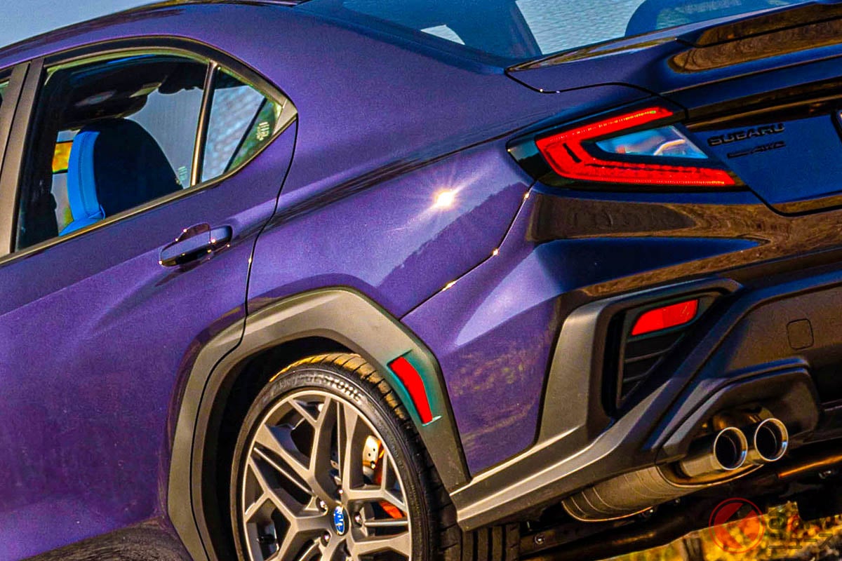 スバル「“超凄い“スポーツセダン」新発表！ 6速MT＋パワフルな水平対向エンジン搭載！ ホットな「tS」に“オシャ紫“米で追加へ？（くるまのニュース） | 自動車情報・ニュース - carview!