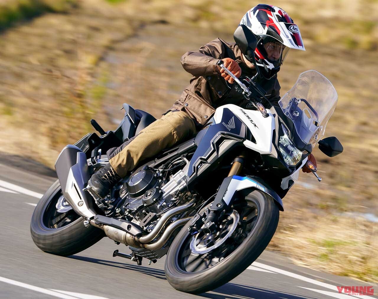 ホンダ400X [’22後期 新型バイクカタログ]：フロント19インチのミドルクロスオーバー（WEBヤングマシン） | 自動車情報・ニュース - carview!