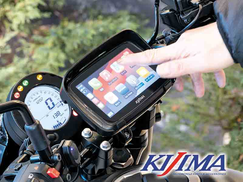 キジマからバイク用ディスプレイオーディオ「Smart Display SD01」が登場！（バイクブロス） | 自動車情報・ニュース - carview!