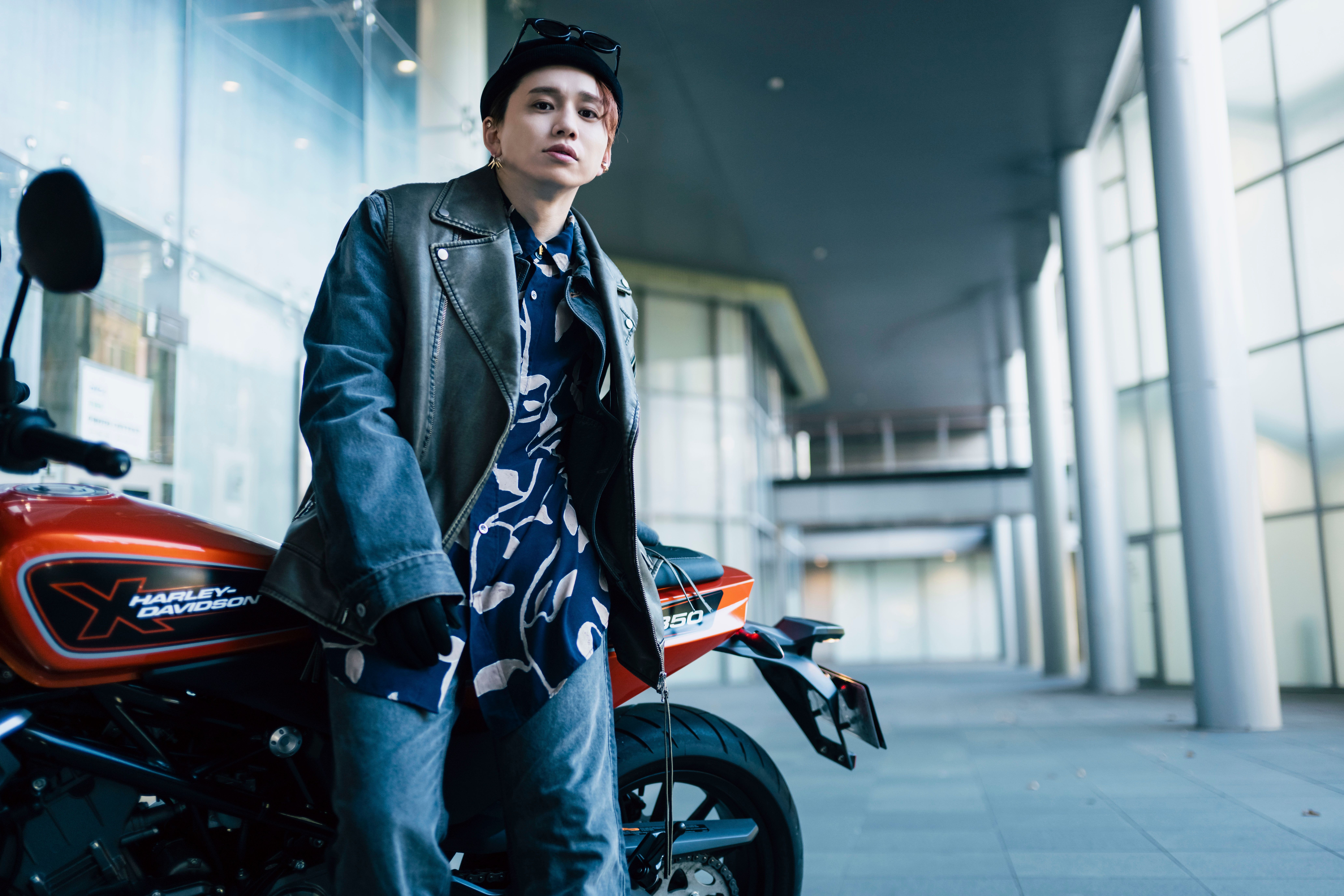 Da-iCE花村想太×ハーレーダビッドソン──Vol.1 X350（GQ JAPAN）(ヘッドライン) | 自動車情報・ニュース - carview!