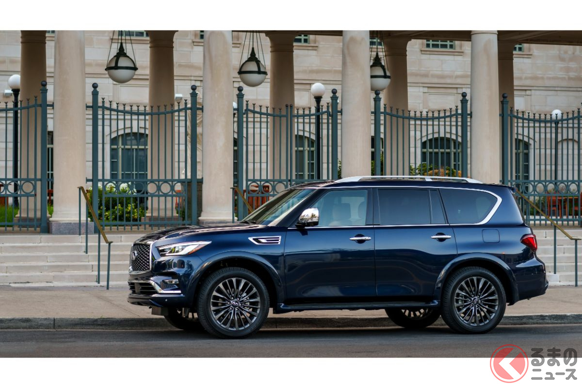 全長5m超！ 日産の新型「高級ド迫力SUV」は300馬力V6＋豪華内装！ インフィニティの米国最新「QX60」に熱望の声集まる（くるまのニュース） | 自動車情報・ニュース - carview!