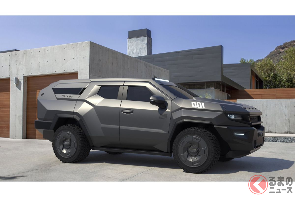 全長5m超え！ 「世界一タフ」な新型SUV世界初公開！ 侵入者には電撃“ビリビリ”!? 「ゲーム」から「現実」になる民間用装甲車「VENGEANCE」とは（くるまのニュース） | 自動車情報 ...