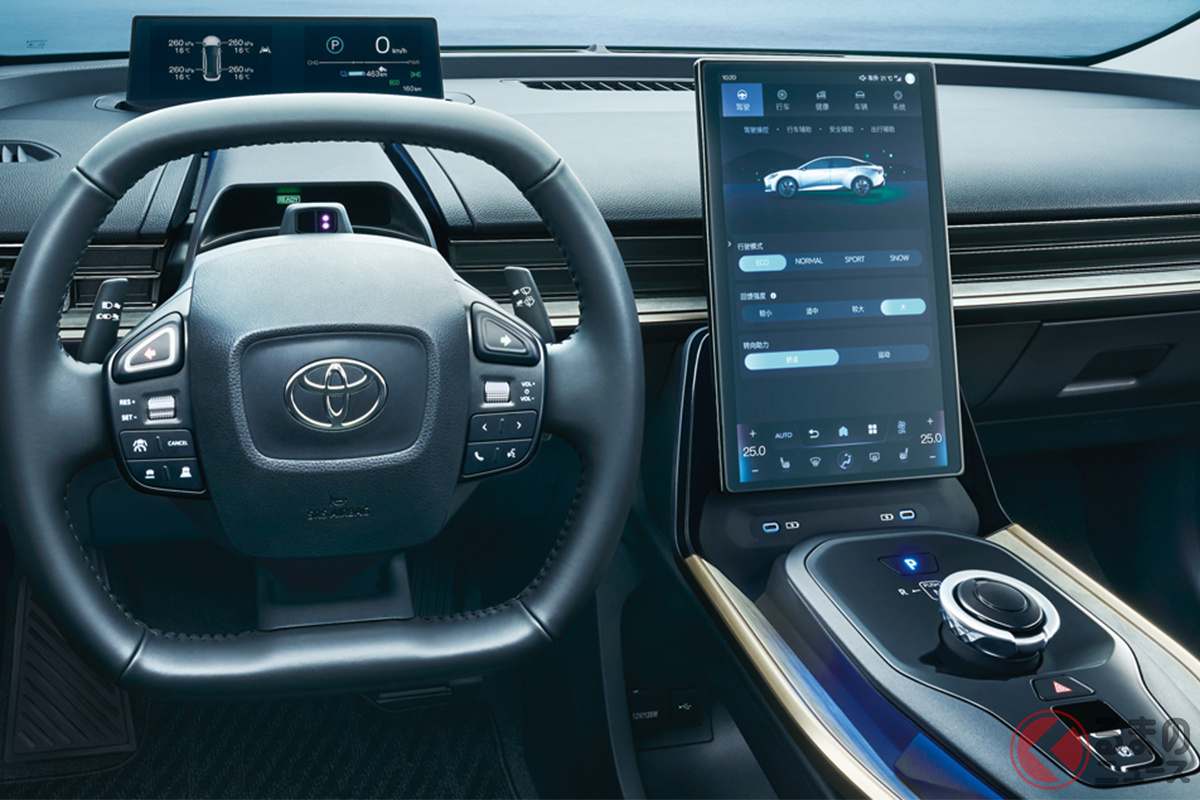 トヨタ「新型セダン」発売開始！ イケ顔「ハンマーヘッド」採用の新型「bZ3」 中国で331万円から（くるまのニュース） | 自動車情報・ニュース - carview!