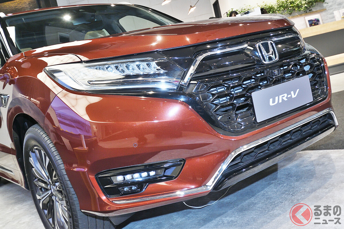 ホンダが「最上級」クーペSUVを公開！ 超豪華な精悍ボディ！ 全幅2m級の「UR-V」青山で実車お披露目（くるまのニュース） | 自動車情報・ニュース - carview!