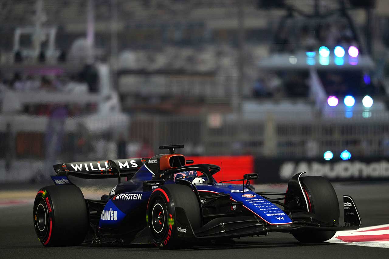 ウイリアムズのアルボンとコラピントがグリッド降格。ギヤボックスを交換／F1第24戦（AUTOSPORT web） | 自動車情報・ニュース - carview!