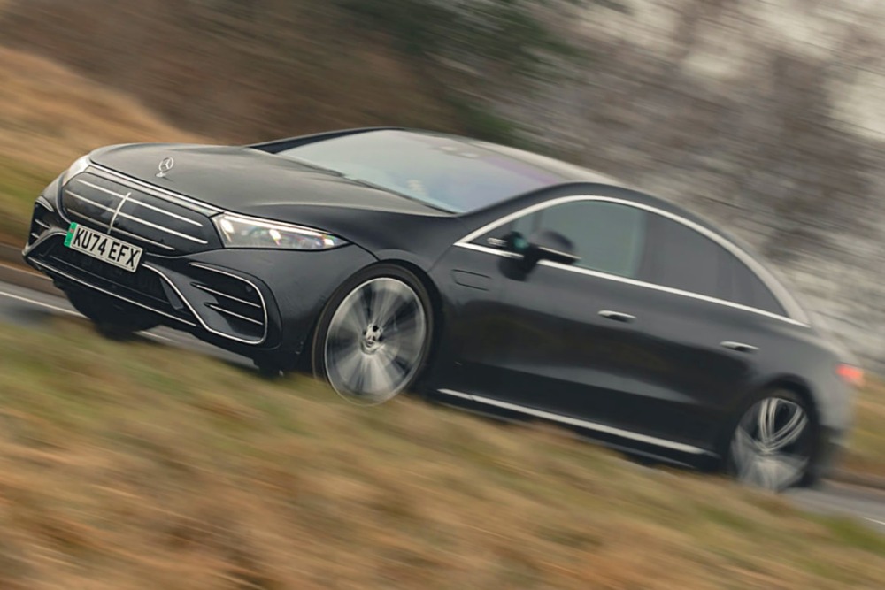 真の「Sクラス」へあと1歩 メルセデス・ベンツEQS 450＋へ試乗 バッテリー増量で航続717km（AUTOCAR JAPAN）(ヘッドライン) | 自動車情報・ニュース - carview!