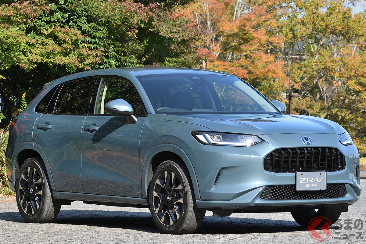 ホンダっぽくない!? 新型SUV「ZR-V」フロントグリルは2種類存在？ 内外装デザインがオシャすぎる！（くるまのニュース） | 自動車情報 ...