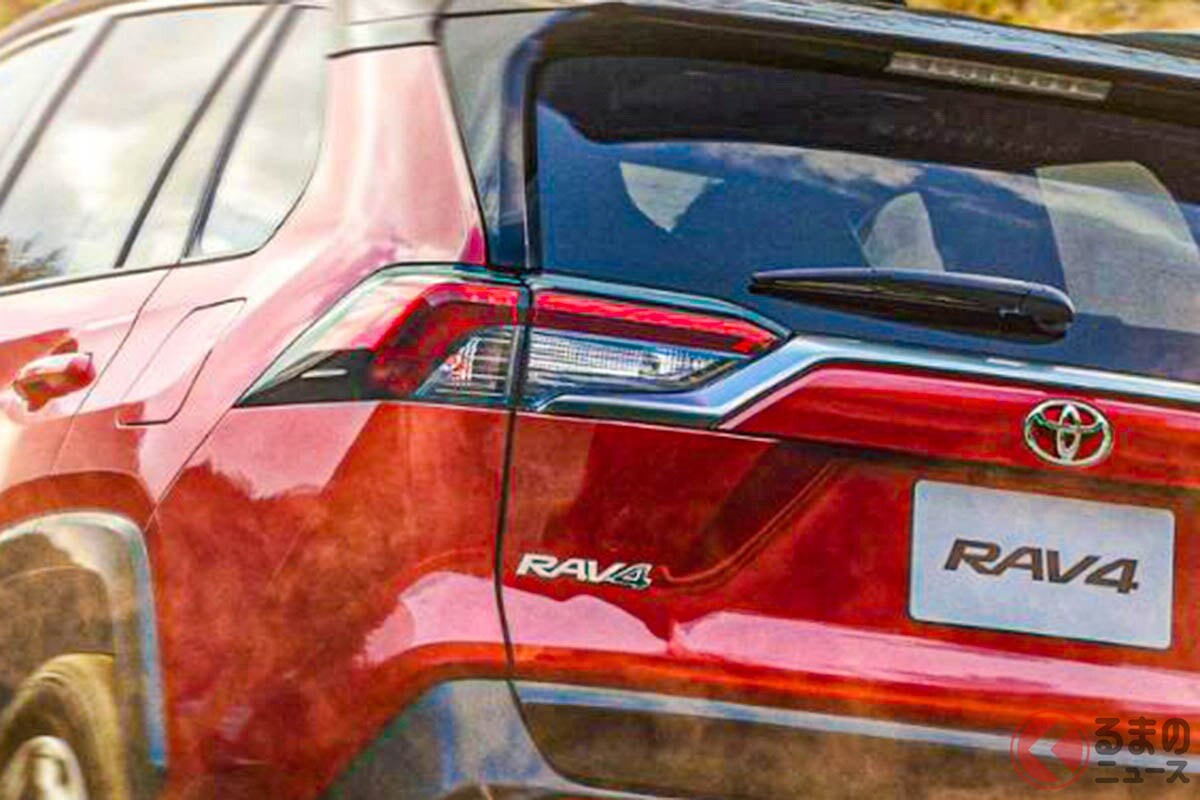 約320万円から！ トヨタ新「RAV4」に反響多数！ タフ顔が超カッコイイ「人気モデル」どんな進化があった？ 安全性高めた「新モデル」が話題に（くるまのニュース） | 自動車情報・ニュース ...