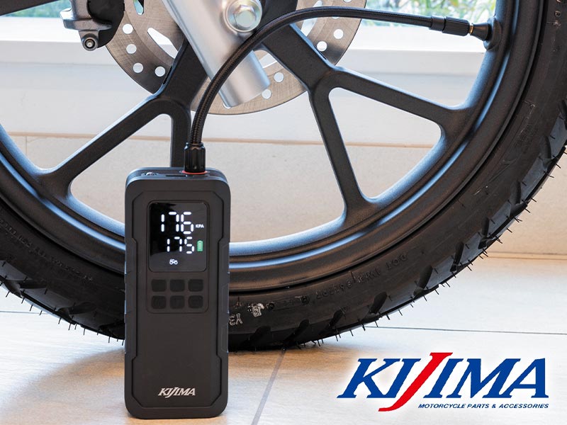 よりパワフルに進化！ キジマから充電式電動空気入れ「スマートエアポンプ JP03」が登場（バイクブロス）(ヘッドライン) | 自動車情報・ニュース - carview!