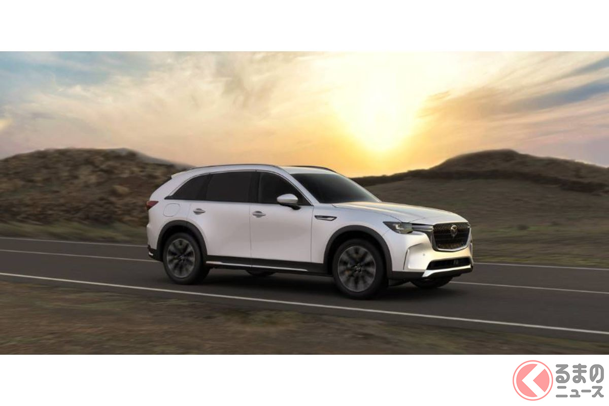 アンダー450万円！ 5m超えのマツダ新型「3列大型SUV」発売へ！ 選べるグレードは10種類!? 新型「CX-90」加へ投入（くるまのニュース） | 自動車情報・ニュース - carview!