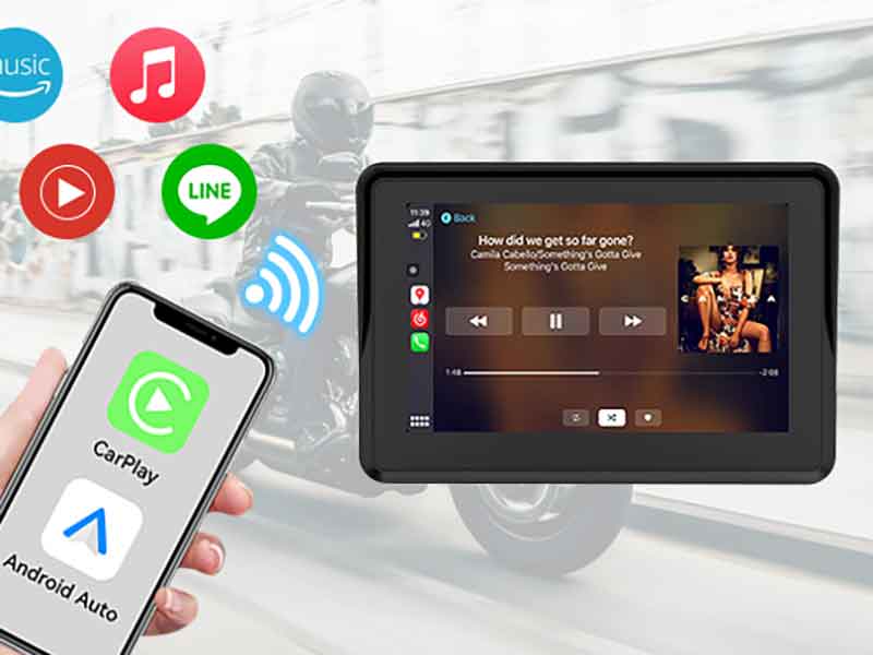 バイク用ディスプレイオーディオ「PND-Q5S」がクラファンに登場！（バイクブロス） | 自動車情報・ニュース - carview!