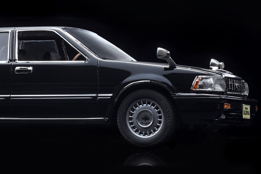 6ライトの気品あるスタイルが魅力的！フジミ製プラモ「Y31グロリア」をセダン・ブロアム化！後編【モデルカーズ】（LE VOLANT CARSMEET WEB） | 自動車情報・ニュース ...
