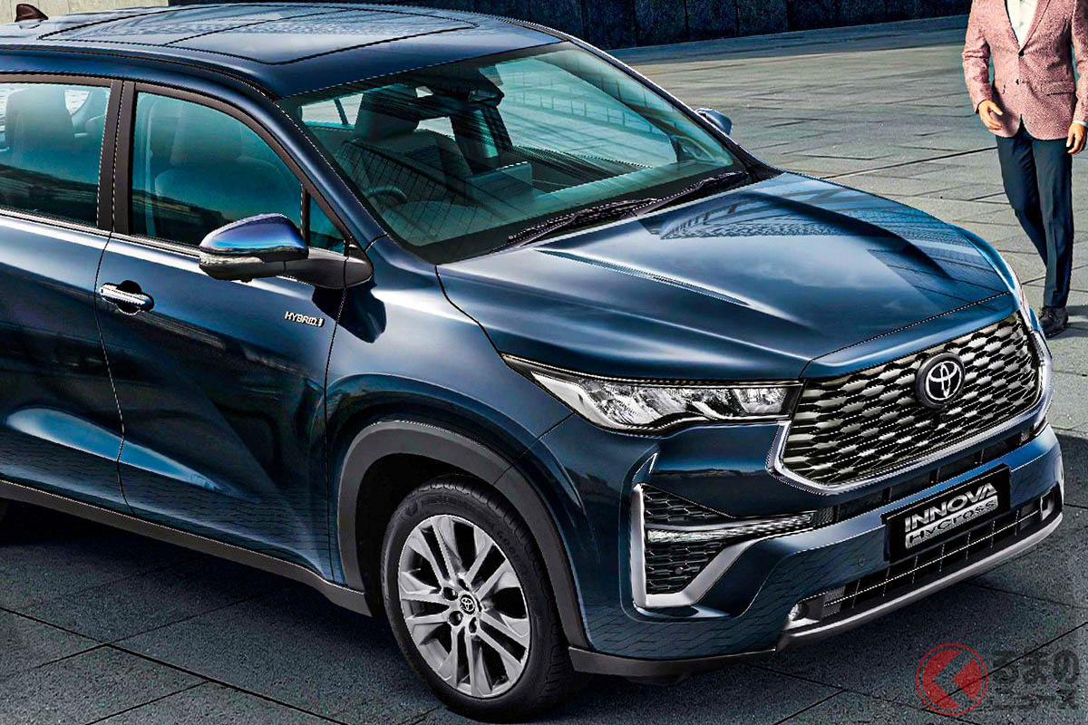 トヨタ新型「SUVミニバン」が人気すぎ！ 約300万円で買える圧倒的“迫力顔”の「イノーバ ハイクロス」に名誉!? 日本導入ないのか（くるまのニュース） | 自動車情報・ニュース - carview!