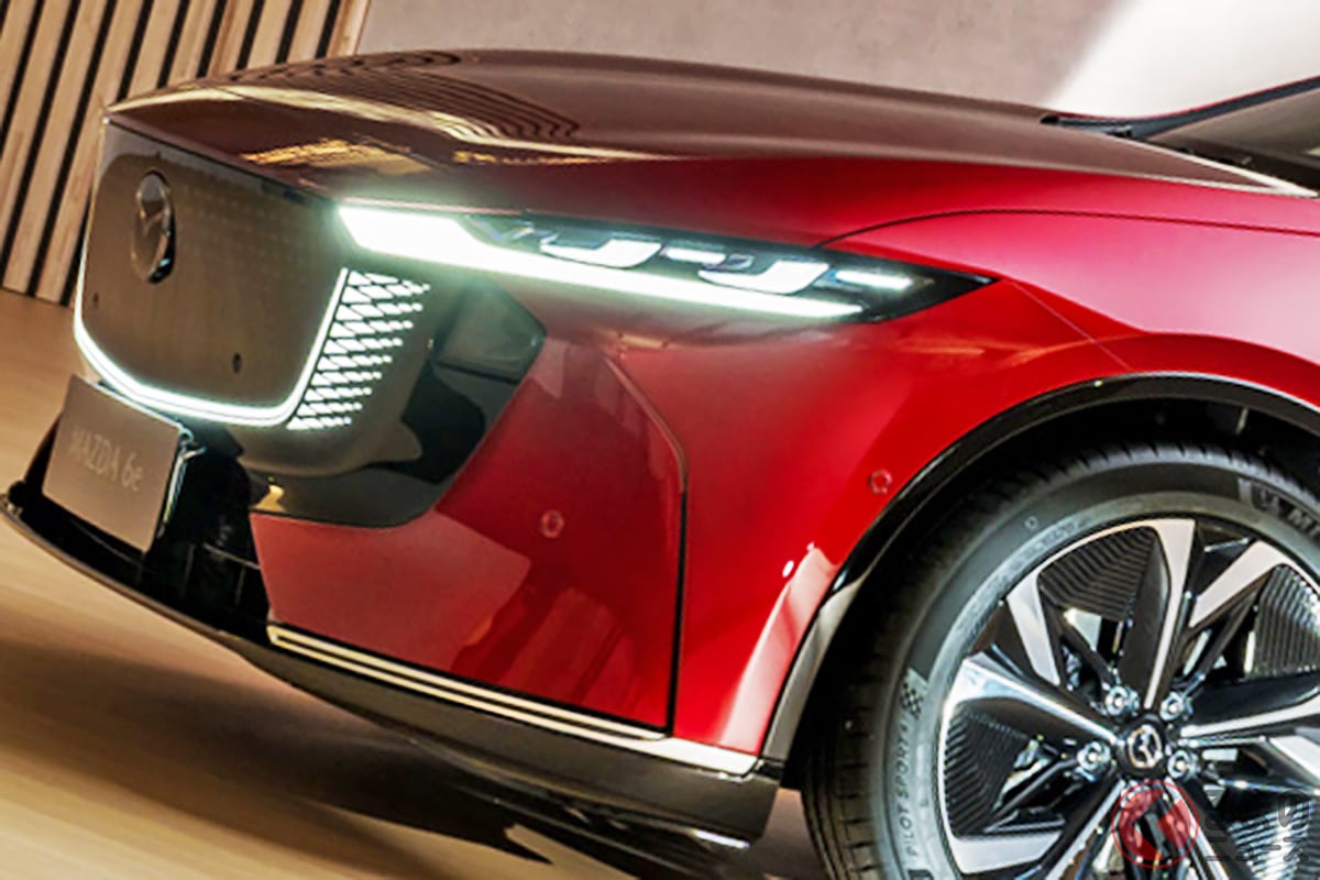 【ドイツ】全長5m級！ マツダ新型「“5ドア”セダン」先行発売！ 流麗フォルムワゴンみたいな斬新ラゲッジ搭載！ パワフル＆静音な「MAZDA6e 匠」登場（くるまのニュース） | 自動車情報 ...