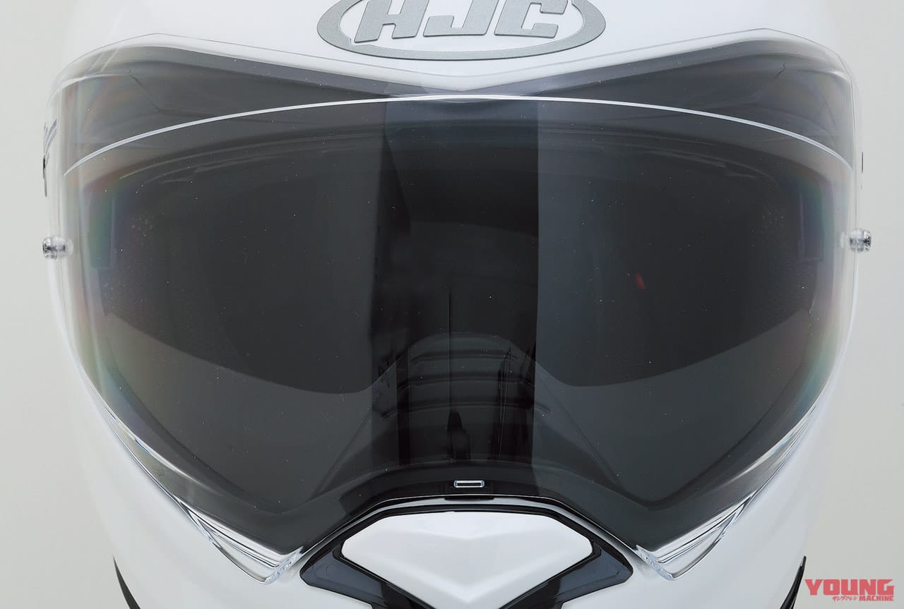 ’20 最新ヘルメット〈HJC〉F70【大型ブレスガード＆開閉式サンバイザー】（WEBヤングマシン） | 自動車情報・ニュース - carview!