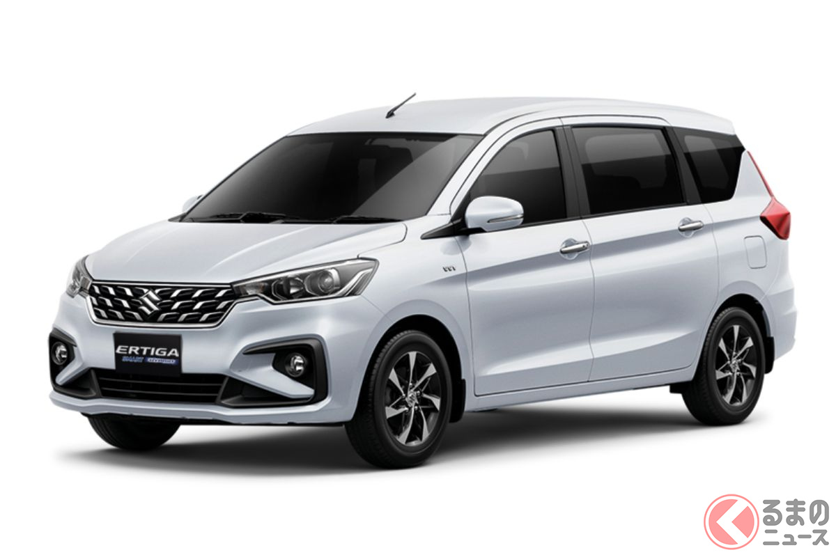 スズキ新型「ハイブリッド ミニバン」公開！ “上質”内装がオシャ！ 迫力マスクの「エルティガ SMART HYBRID」タイで304万円から（くるまのニュース） | 自動車情報・ニュース ...
