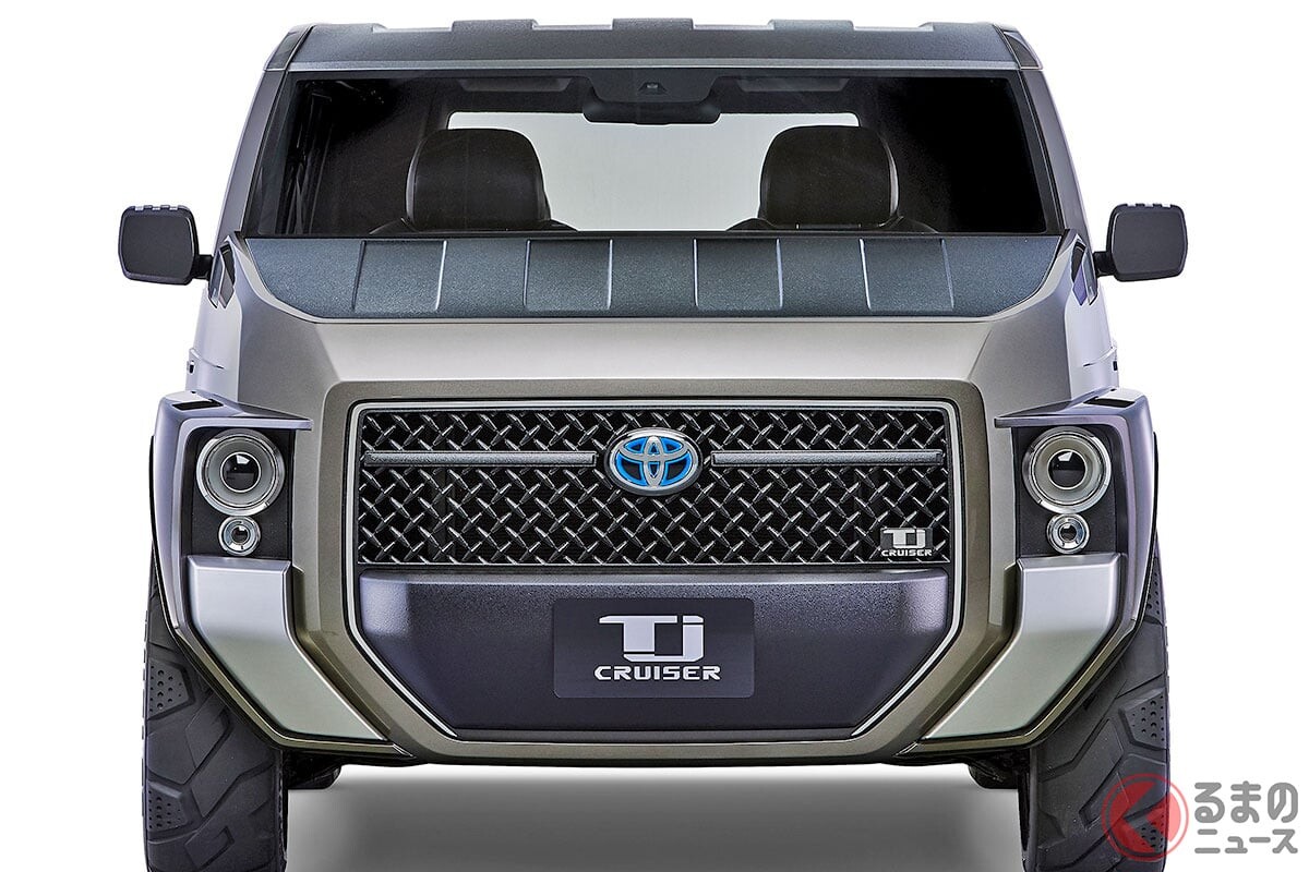 トヨタの斬新「スライドドア」SUVコンセプトに反響多数！ 全長4.3m級の「ちょうどいいサイズ」で「なぜこういうクルマがない」「ずっと待ってる」の声も！ “カクカク”ボディの「Tjクルーザー ...