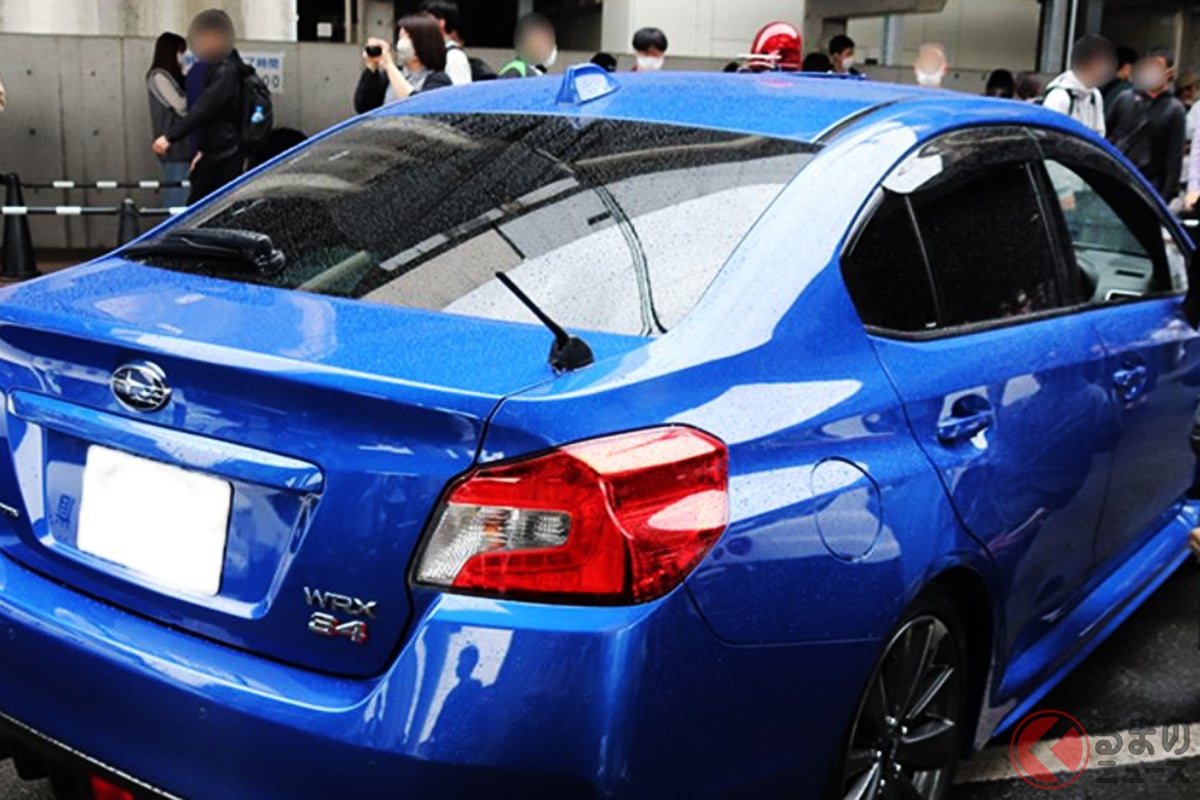 え？ 青く目立つ“覆面パトカー”が凄い！ スバル「WRX S4」が埼玉県警の覆面だった!? SNSやTVで話題に、どんなクルマ？（くるまのニュース） | 自動車情報・ニュース - carview!
