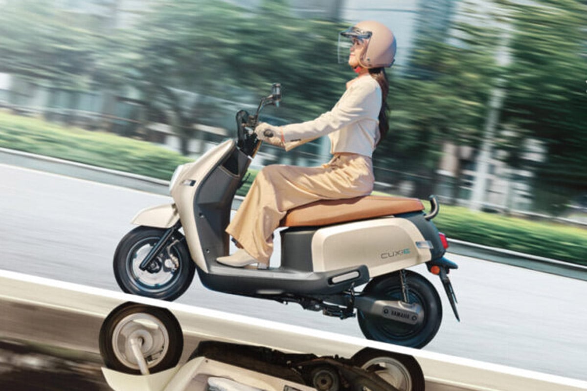 新車30万円！ ヤマハが新型「スクーター」発表！ レトロでカワイイ“新デザイン”採用！ 原付初の電動モデル「キューシー・イー」台湾で発売！（くるまのニュース） | 自動車情報・ニュース ...