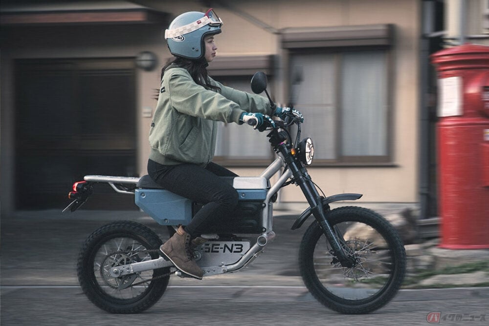新型の原付モデル、通称「ゲンさん」?? 電動バイク「GE-N3」発売（バイクのニュース ） | 自動車情報・ニュース - carview!