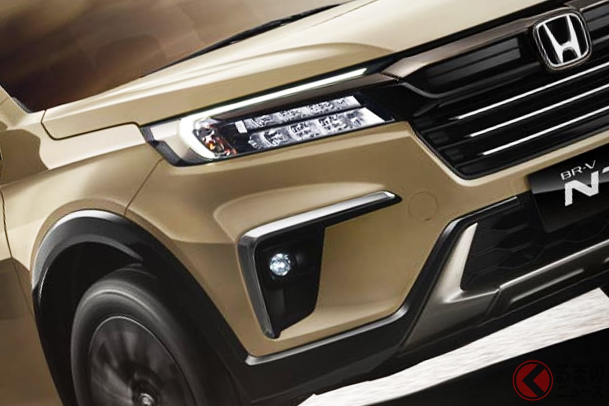【インドネシア】ホンダ「3列7人乗りSUV」のBR-Vに注目！ 全長4.5m級ボディに「VTECエンジン×6速MT」仕様も！ ブラック外装＆“高級感ある内装”が魅力の「N7X エディション」が ...