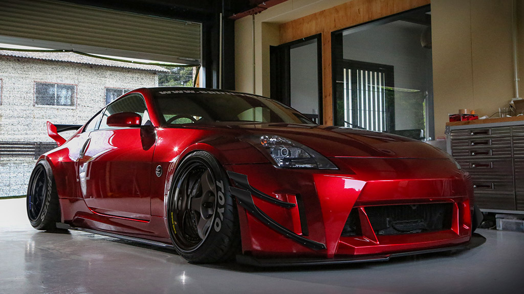 「ナローでいくか？ ワイドで攻めるか！？ 」Z33用の超美麗ボディキットが登場間近！（web option） | 自動車情報・ニュース - carview!