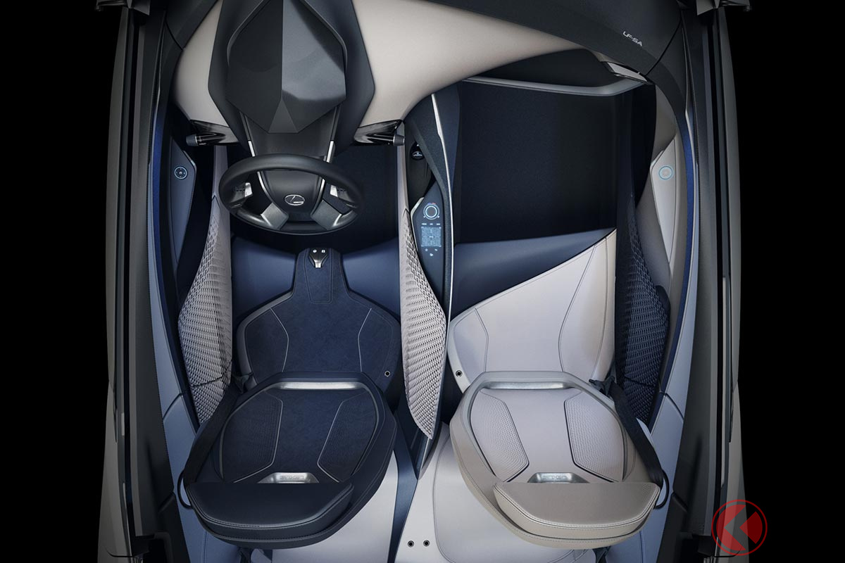 全長3.4mの超小型レクサス車が存在!? 極小ボディでまさかの4人乗り！「LF-SA」が斬新すぎる！（くるまのニュース） | 自動車情報・ニュース - carview!