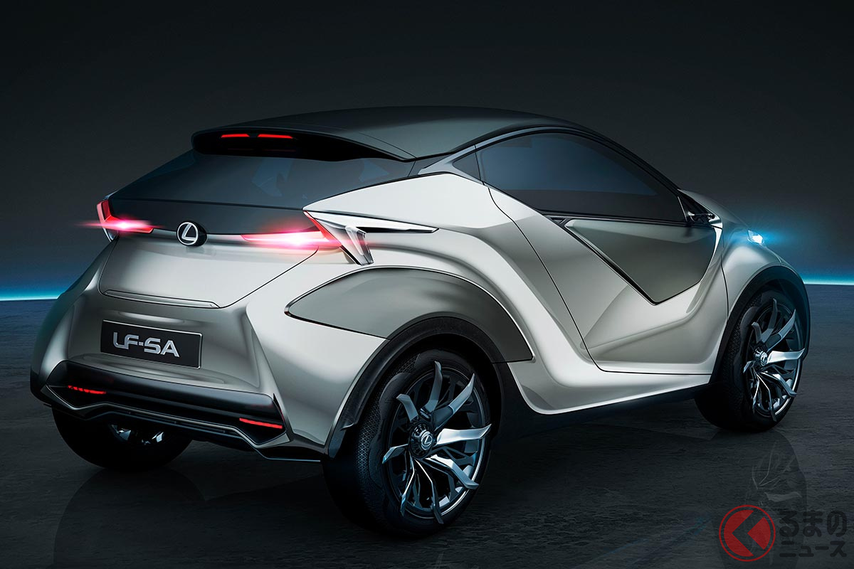 全長3.4mの超小型レクサス車が存在!? 極小ボディでまさかの4人乗り！「LF-SA」が斬新すぎる！（くるまのニュース） | 自動車情報・ニュース - carview!