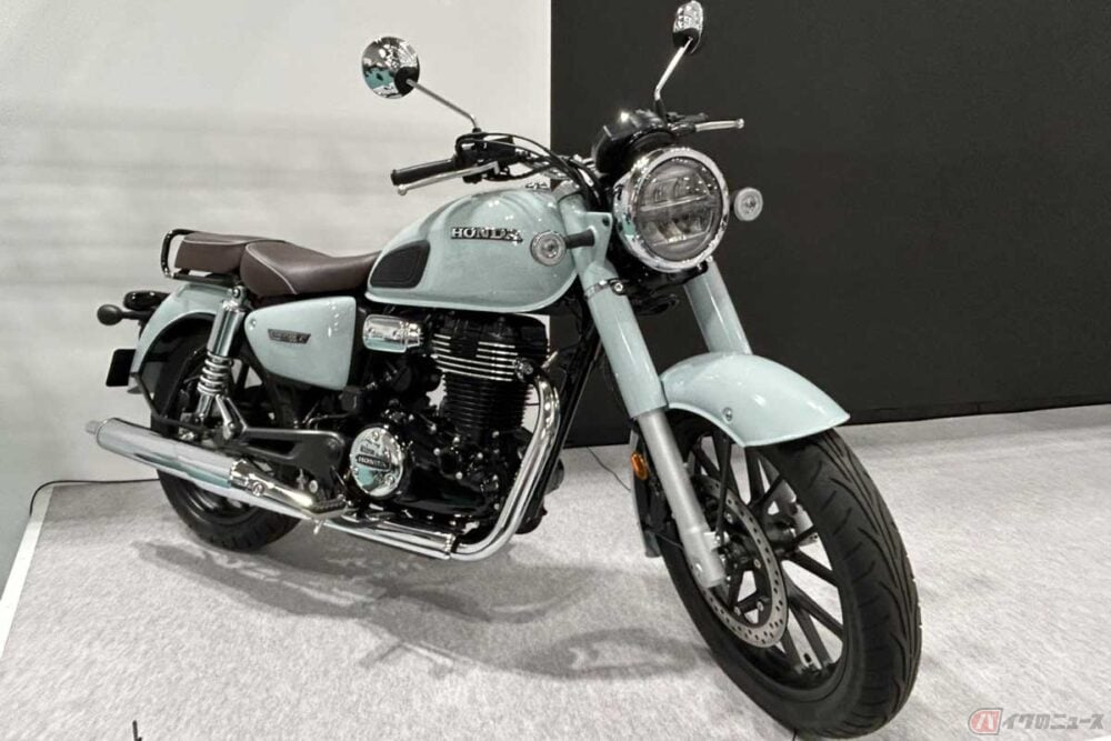 ホンダ「GB350C」 GB350派生モデルを日本初公開【大阪MCS2024】（バイクのニュース ） | 自動車情報・ニュース - carview!