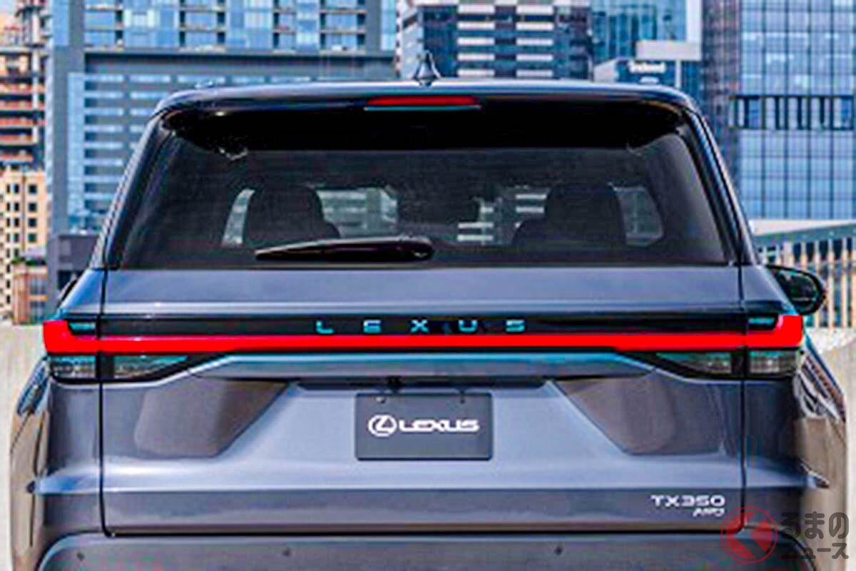 【カナダ】レクサスの“6人乗りSUV”「新TX」発表！ 斬新顔の「3列モデル」！ 大排気量「V6」も搭載&全長5m超えボディ採用の「ビッグなSUV」2025年モデル登場（くるまのニュース ...