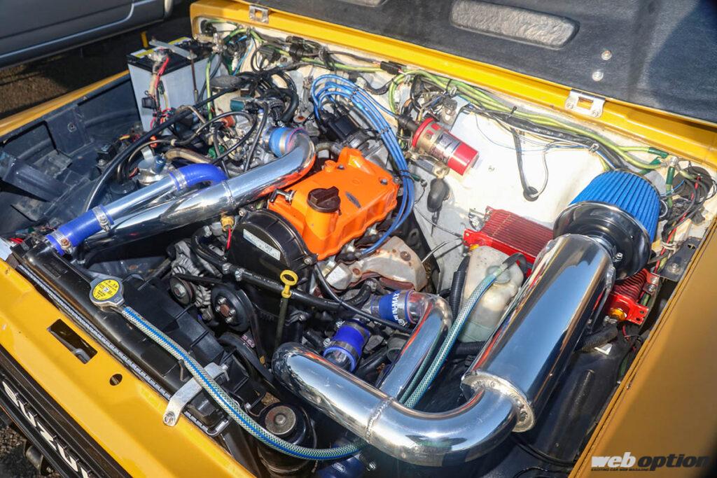 「ダート界のエキスパートが作り上げたJA11型ジムニーのタイムアタック仕様がすごい！」シングルカムのF6Aで格上を蹴散らす!?（web option） | 自動車情報・ニュース - carview!