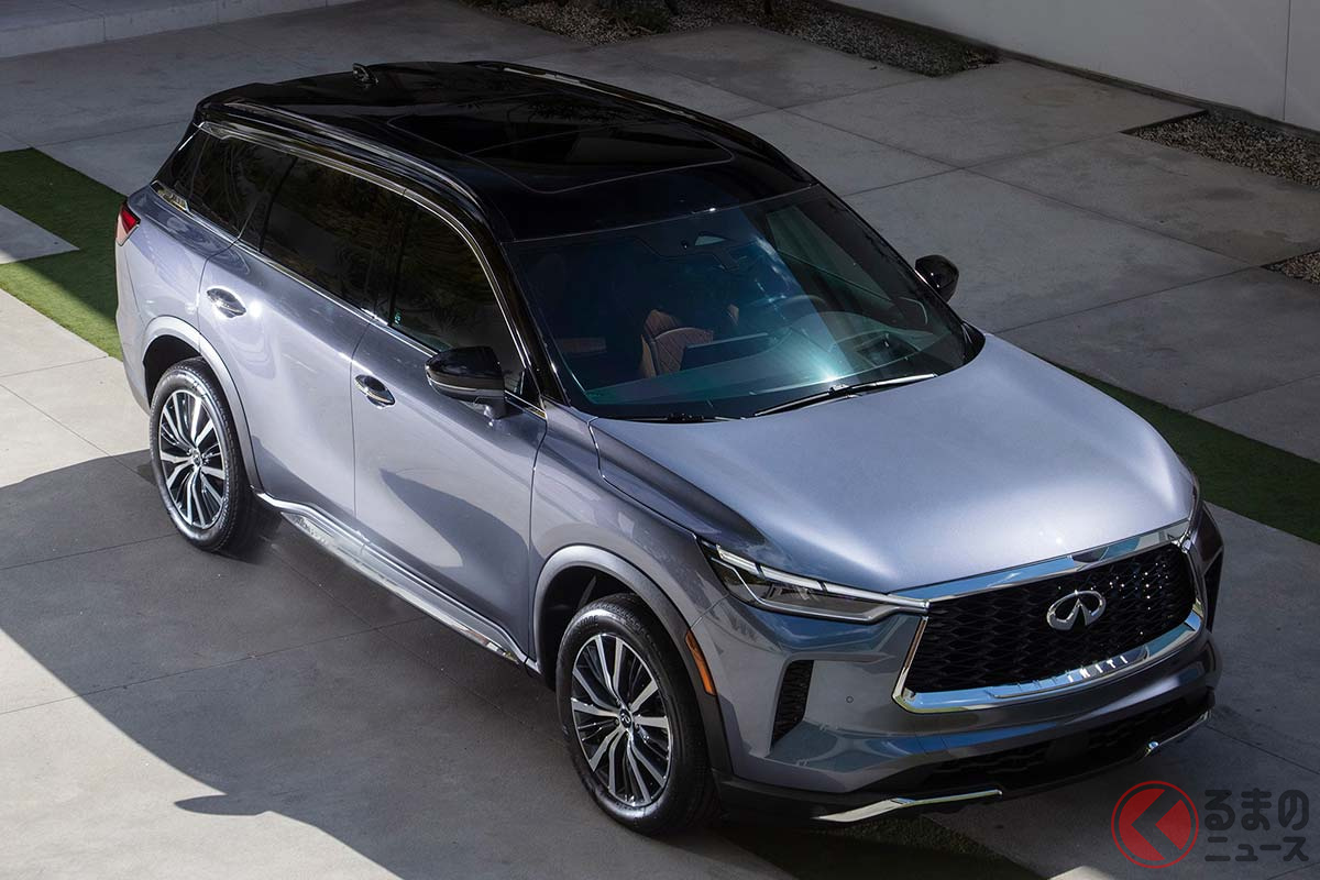 日産が新型最上級SUV「QX60」投入!? 流麗5mボディのインフィニティSUV 約730万円から 中国で正式発売（くるまのニュース） | 自動車情報サイト【新車・中古車】 - carview!